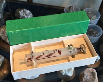 Vintage syringe | Etsy