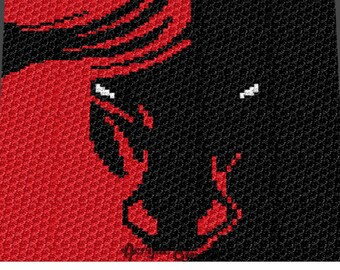 Graphgan Pattern Corner to Corner C2C Crochet Elephant