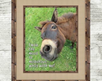 Funny animal print | Etsy