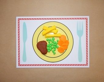 Play dough mats | Etsy