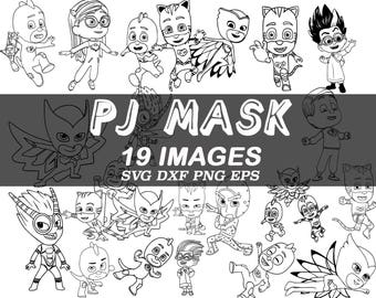 Pj masks svg | Etsy