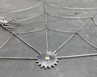 Metal spider web | Etsy