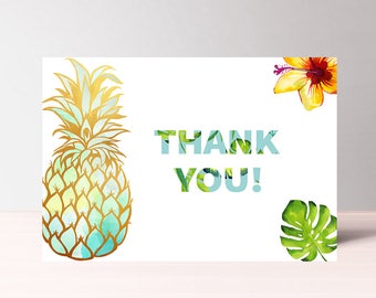 Hawaiian thank you | Etsy