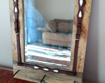 Mirror coat rack | Etsy