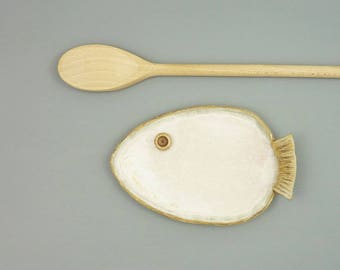 Ceramic spoon holder | Etsy