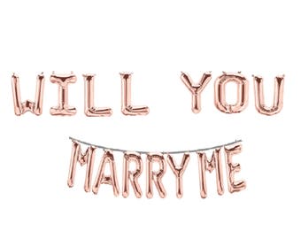 Marry me letter | Etsy