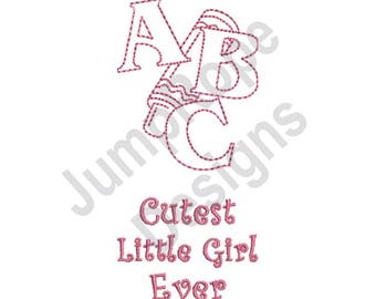 Abc embroidery | Etsy