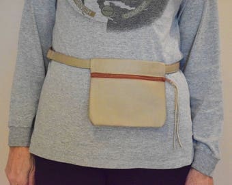 Leather waist bag | Etsy