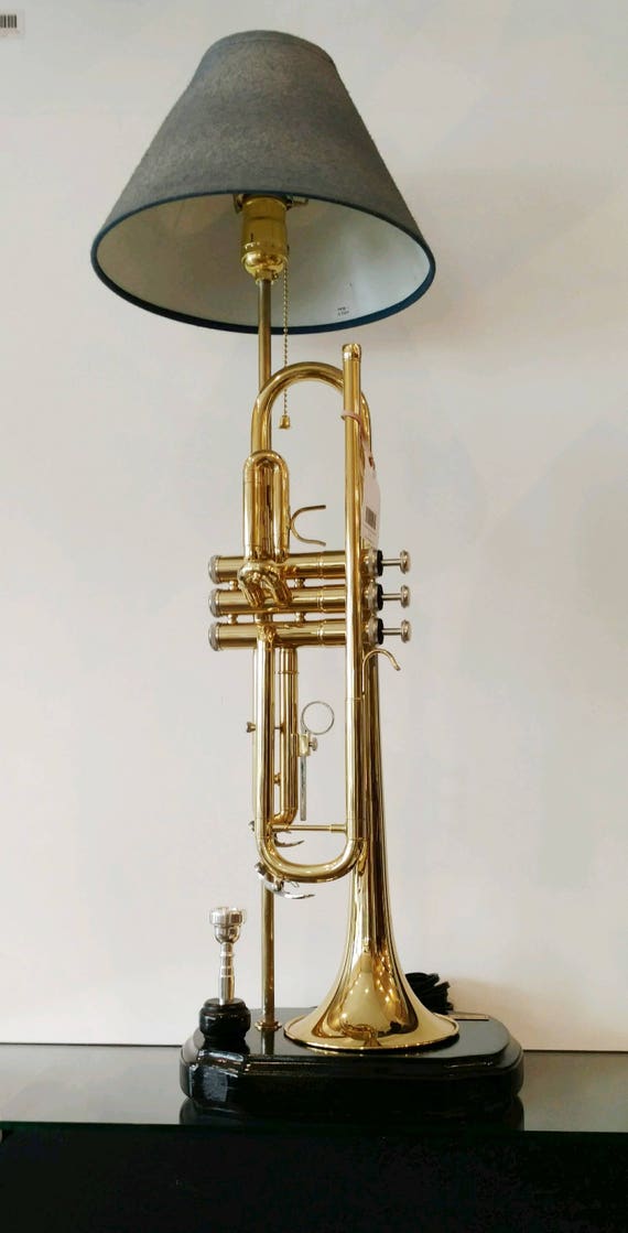 Items similar to Trumpet Lamp (new Trumpet) on Etsy