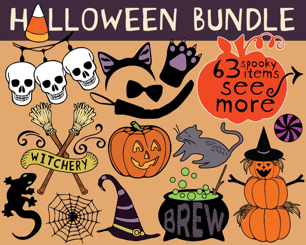 Halloween Clipart halloween sticker clipart printable