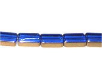 Rectangle glass bead | Etsy