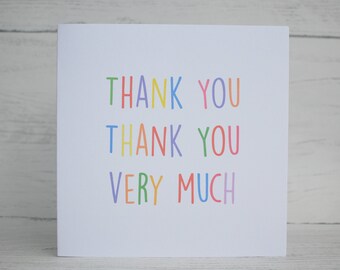 Thank you very much | Etsy