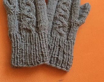 Pink Safety Mittens Soft Padded Mittens For Little One