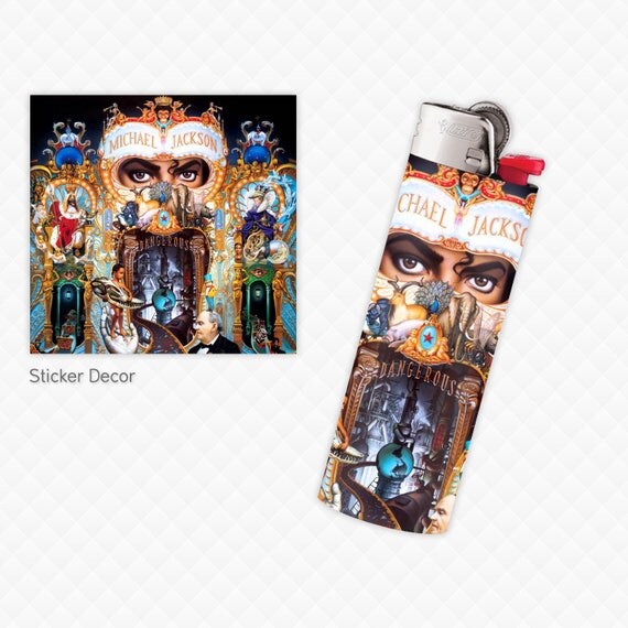 Lighter Stickers For Standard BIC Lighter Size Wraps Skin