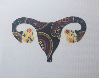 Uterus art | Etsy