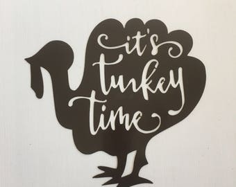 Happy Thanksgiving Turkey Sign