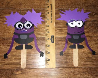 Purple minion | Etsy