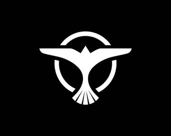 Blue wall sticker | Etsy