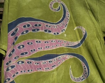 Batik tee shirt | Etsy