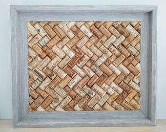 Framed cork board | Etsy