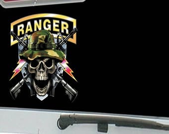 Army ranger decal | Etsy