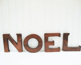 Noel letters | Etsy