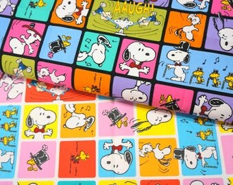 Snoopy fabric | Etsy