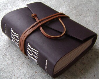 Leather sketchbook | Etsy