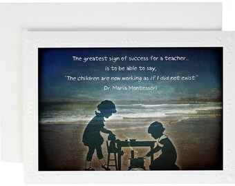 Maria montessori | Etsy