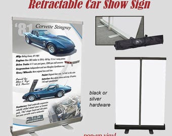 Car show display | Etsy