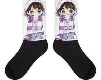 Anime socks | Etsy