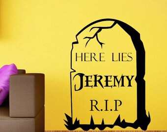 Tombstone decals | Etsy