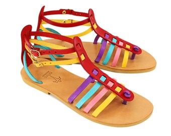 Unique style handmade leather sandals and leather goods by Calpas