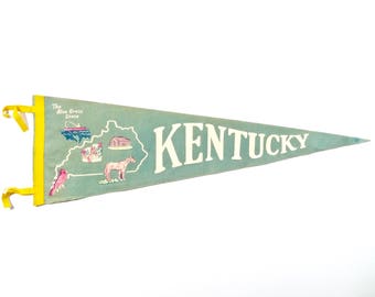 Vintage pennant | Etsy