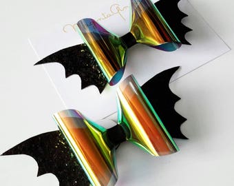 Bat hair accessories | Etsy