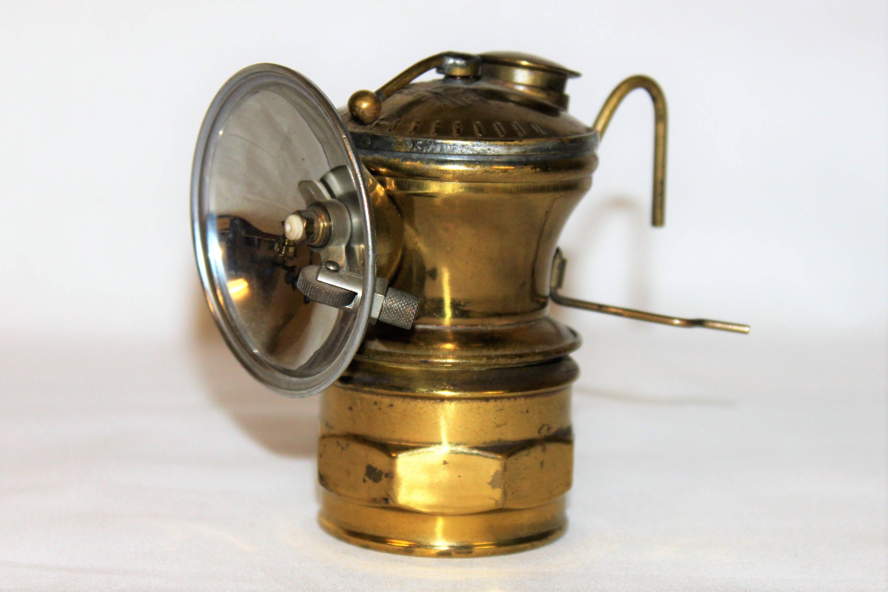 Antique 1920s Auto Lite Carbide Miner’s Brass Mining Artifact – Auto ...
