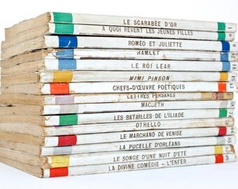 French literature | Etsy