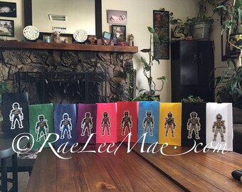 Power ranger favors | Etsy