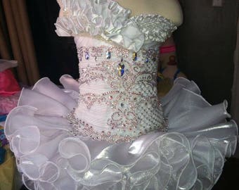 Items similar to Custom-made Pageant dress shell on Etsy