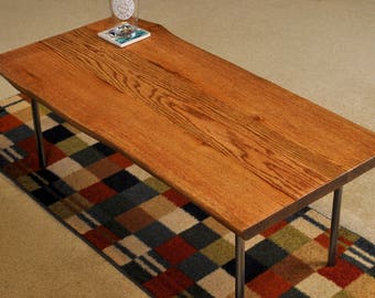 Oak coffee table | Etsy