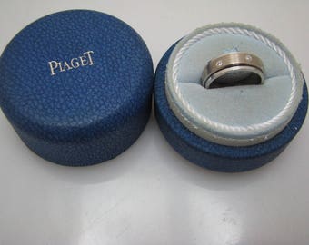 Piaget Diamond Ring Modernist Ring 18K White Gold Diamond