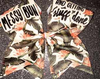 Infinity cheer bow | Etsy