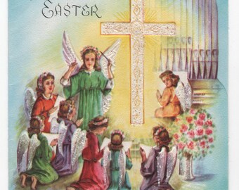 Vintage easter card | Etsy