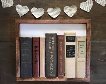 Upcycled book | Etsy