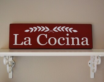 La cocina sign | Etsy