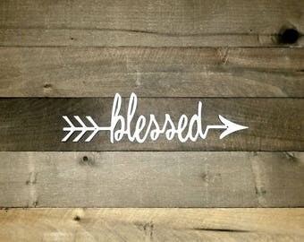 Blessed sign | Etsy