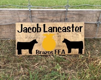 4 h stall sign | Etsy