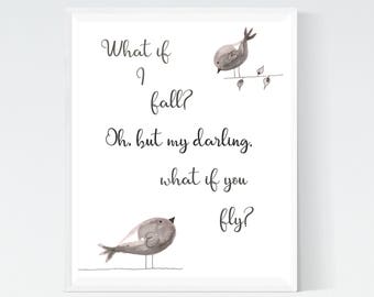 What if i fall | Etsy