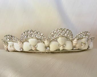 Shell tiara | Etsy