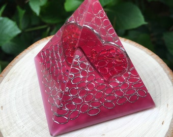 Heart paperweight | Etsy
